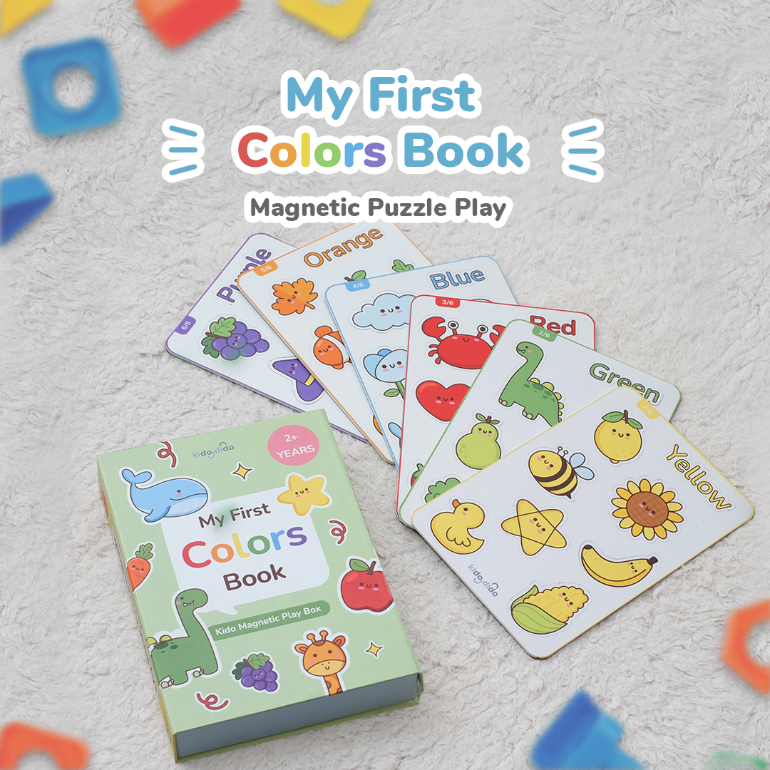 [Magnetic Play Box] - My First Colors Book by Kido Dido – Kido Dido ...
