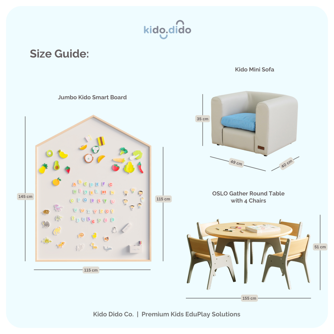 [New!] Jumbo Complete Playroom Set by Kido Dido – Kido Dido | Premium ...