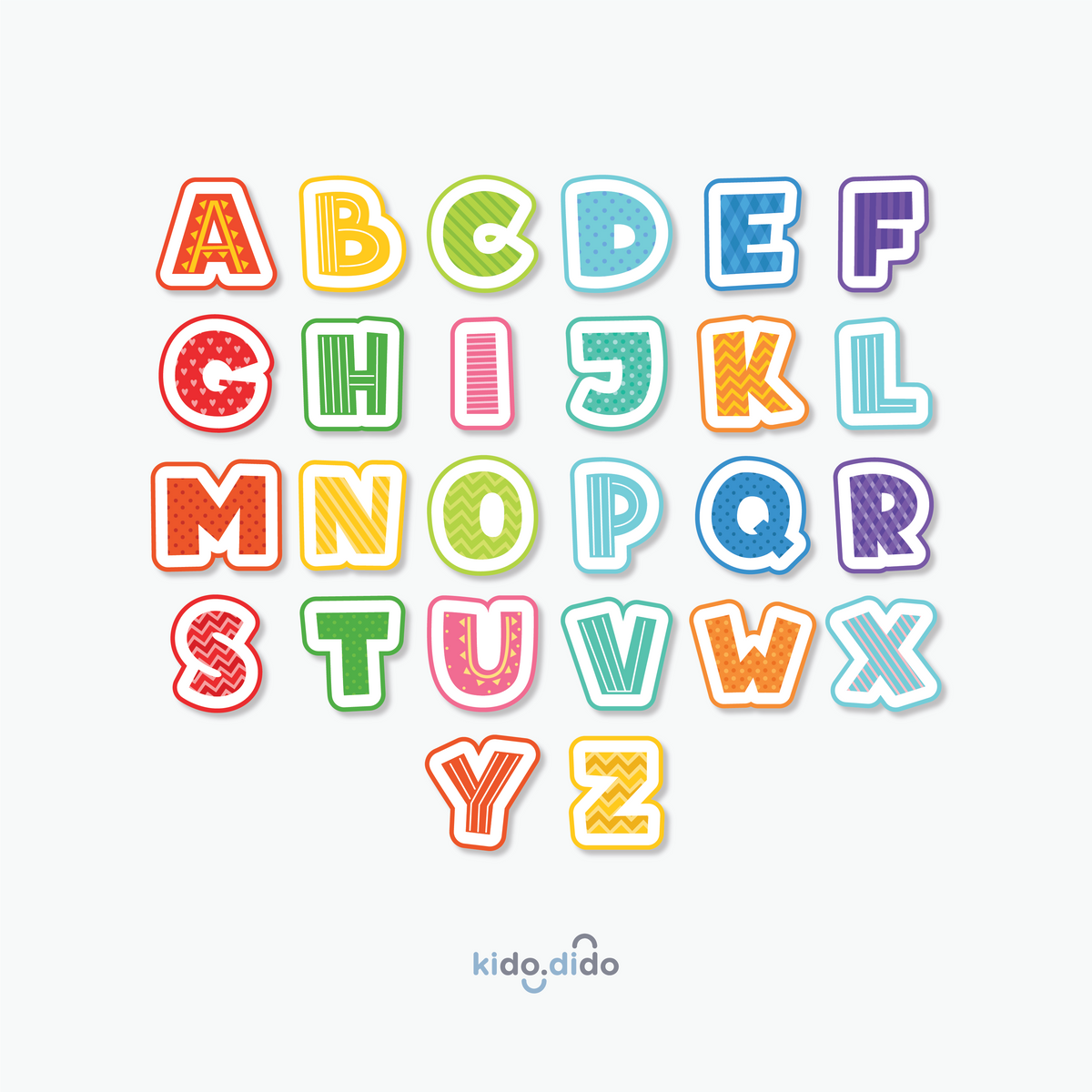 Alphabet Series Magnets by Kido Dido – Kido Dido | Premium Kids Furniture
